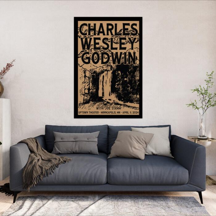 Minneapolis MN Charles Wesley Godwin April 11 2024 Uptown Theater Poster