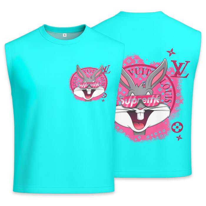 Bunny Rabbit, LOUIS VUITTON, SUPREME - Men's Premium Tank - Regular Fit ...