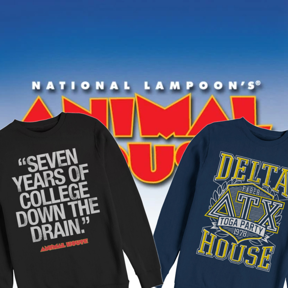 Officially Licensed Animal House Merchandise for Sale | Fendory