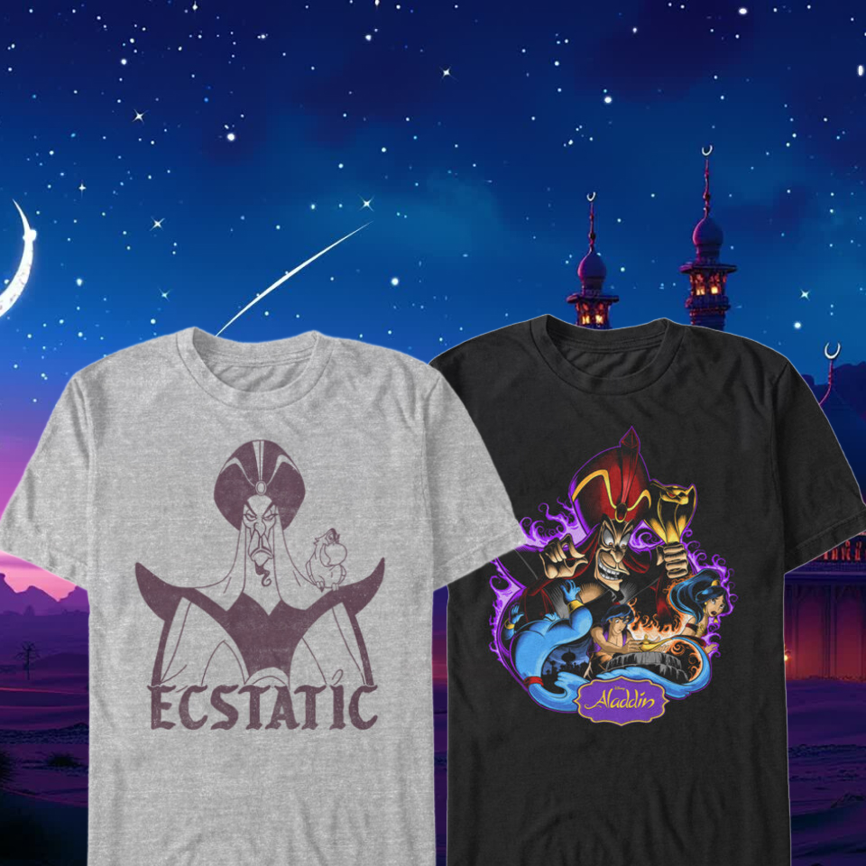 Officially Licensed Aladdin Jafar T-Shirt for Sale | Fendory