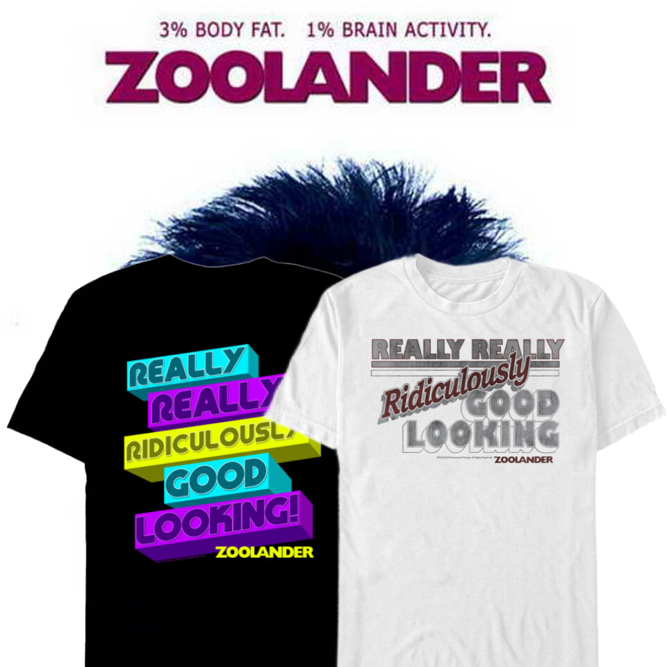 Zoolander T-Shirt Collection | Fendory
