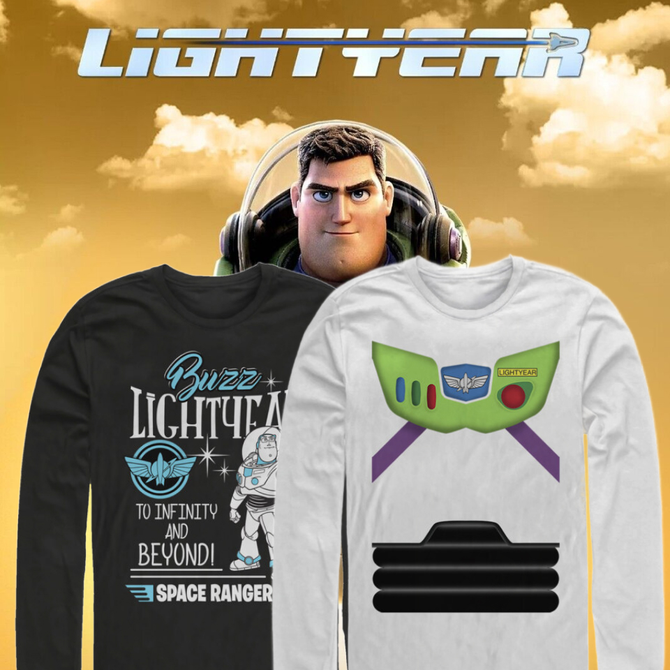 Officially Licensed Buzz Lightyear Long Sleeve For Kids | Toy Story ...