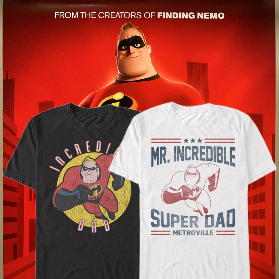 Officially Licensed The Incredibles T-Shirt For Fans And Collectors ...
