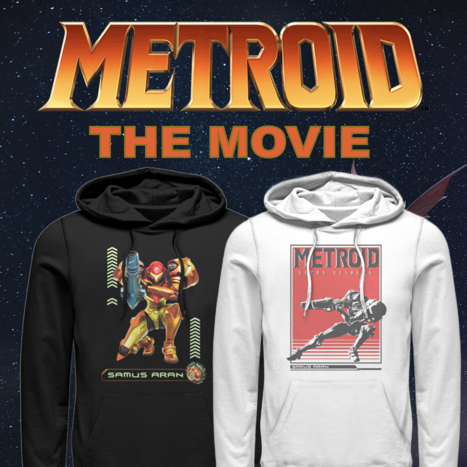 Officially Licensed Metroid Hoodie | Perfect Gaming Apparel For Fans ...