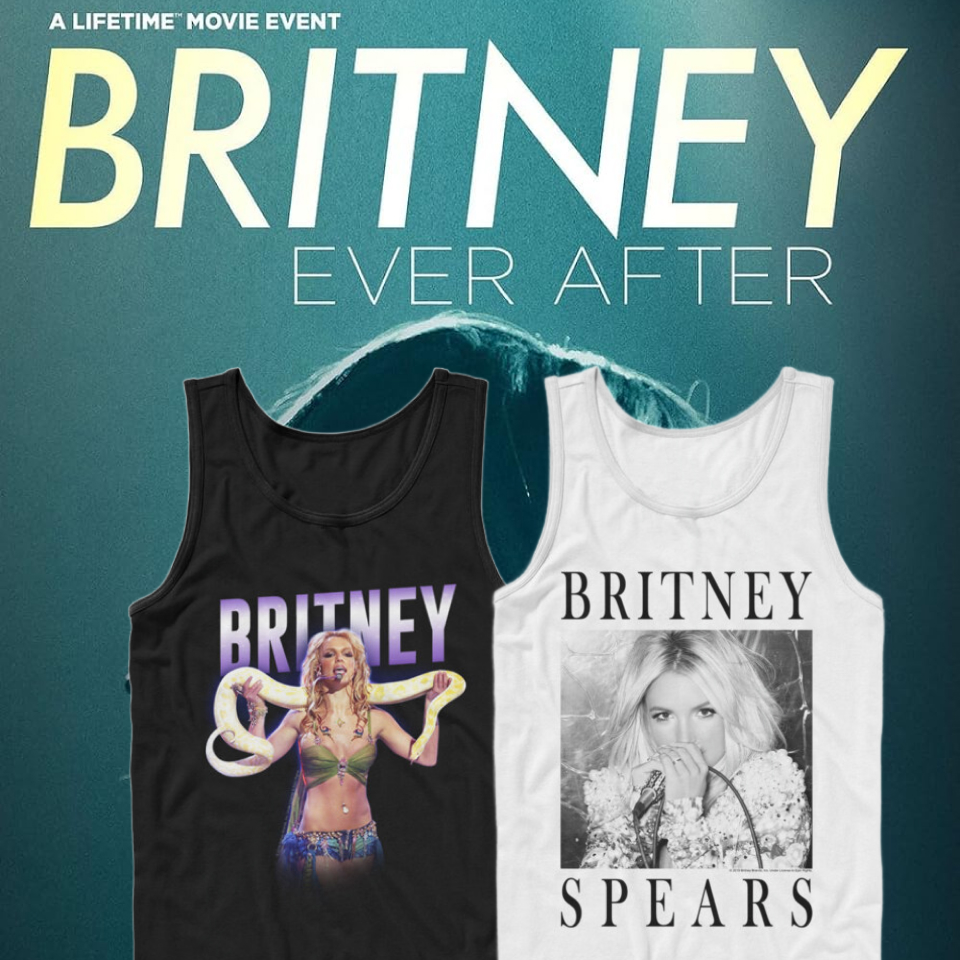 Officially Licensed Britney Spears Tank Top For Fans And Collectors ...