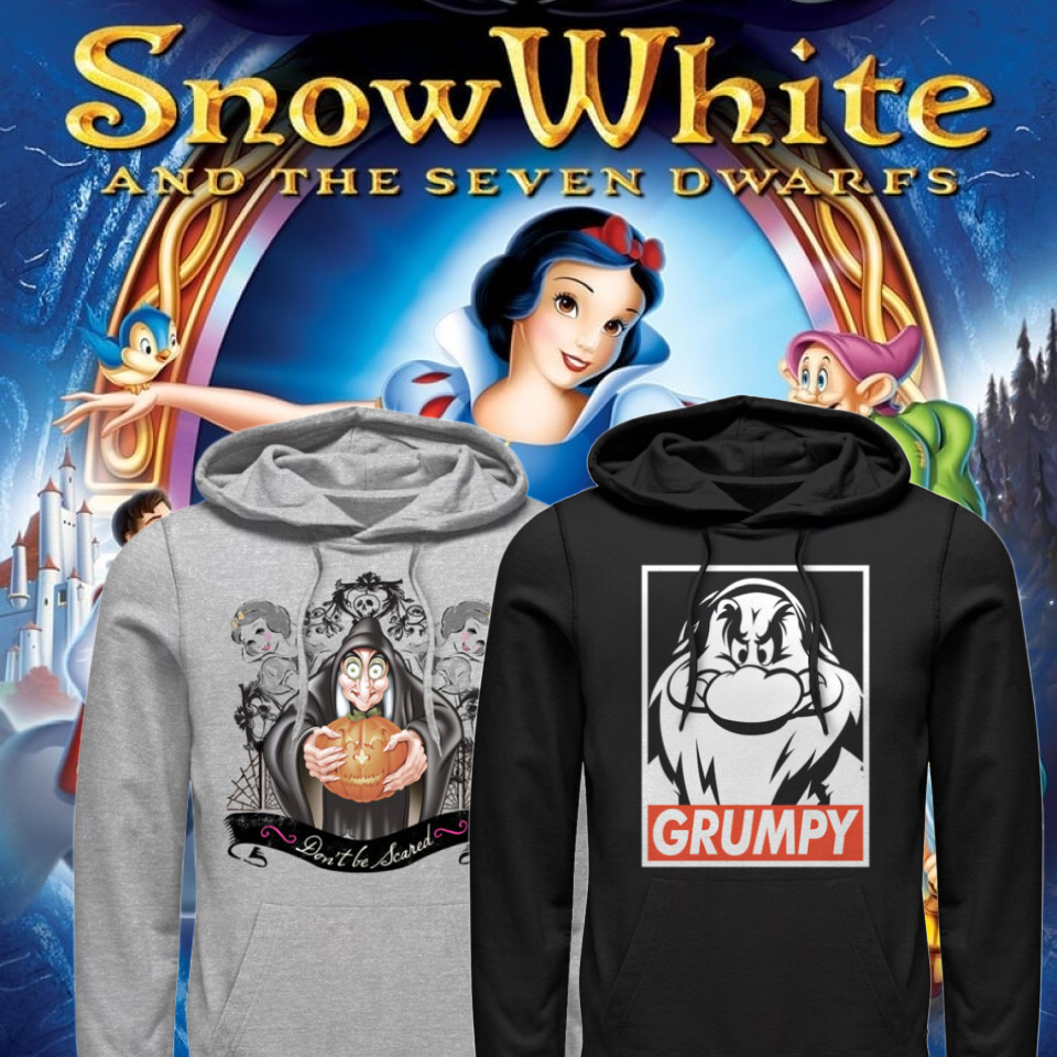 Officially Licensed Snow White Hoodie - Cozy Disney Princess Apparel ...