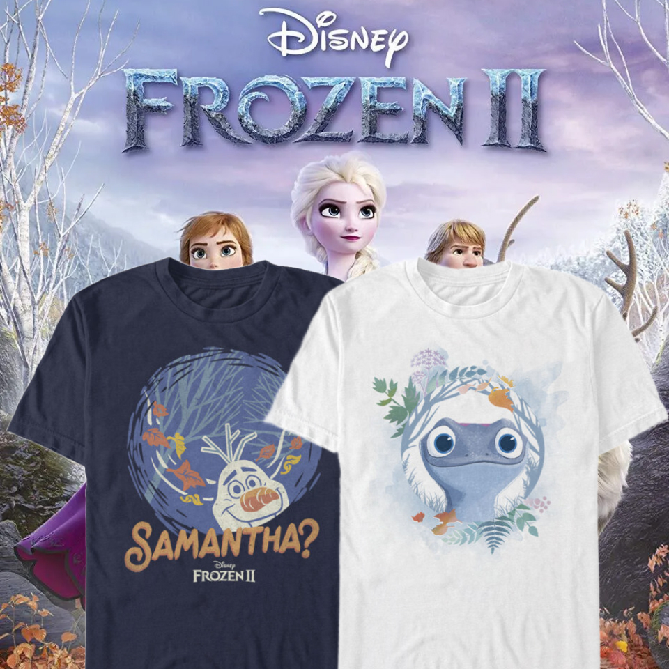 Officially Licensed Frozen 2 T-Shirt For Kids And Adults Fans | Fendory