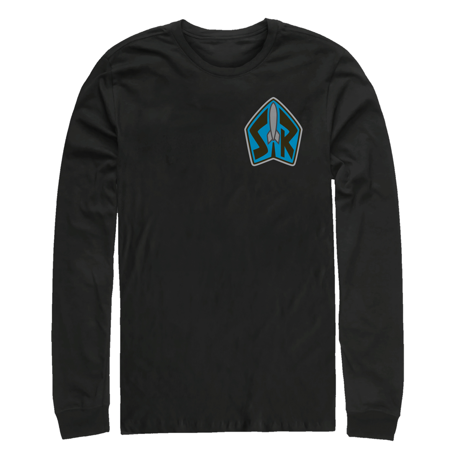 Men's Toy Story Space Ranger Emblem Adult Long Sleeve Shirt