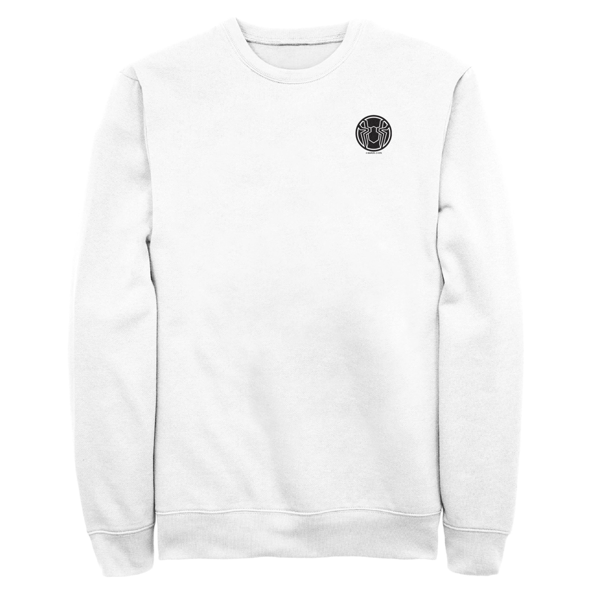Mens Marvel Spider Man No Way Home Spider Pocket Logo Adult Sweatshirt