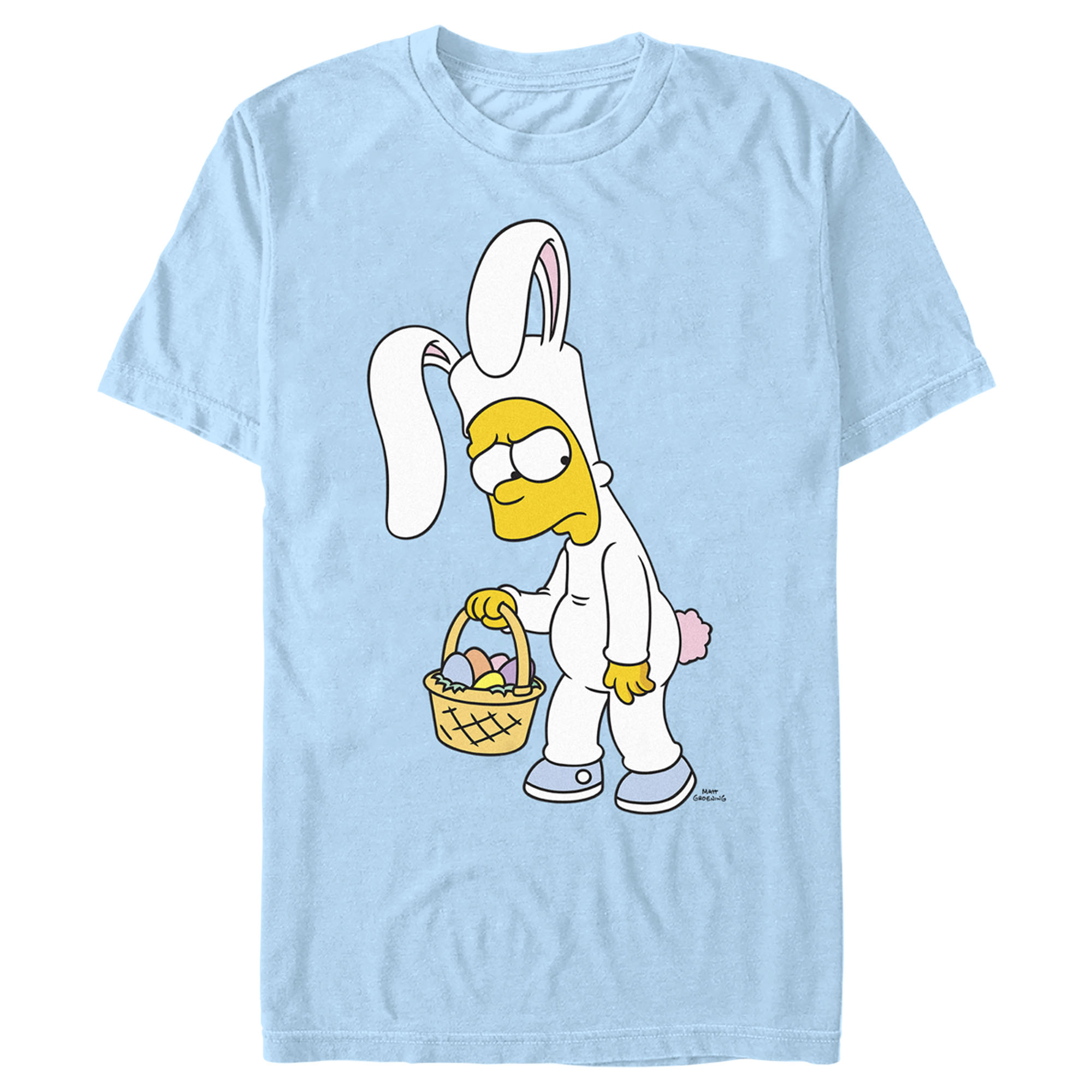 Men's The Simpsons Easter Bunny Bart Adult T-Shirt | Fendory