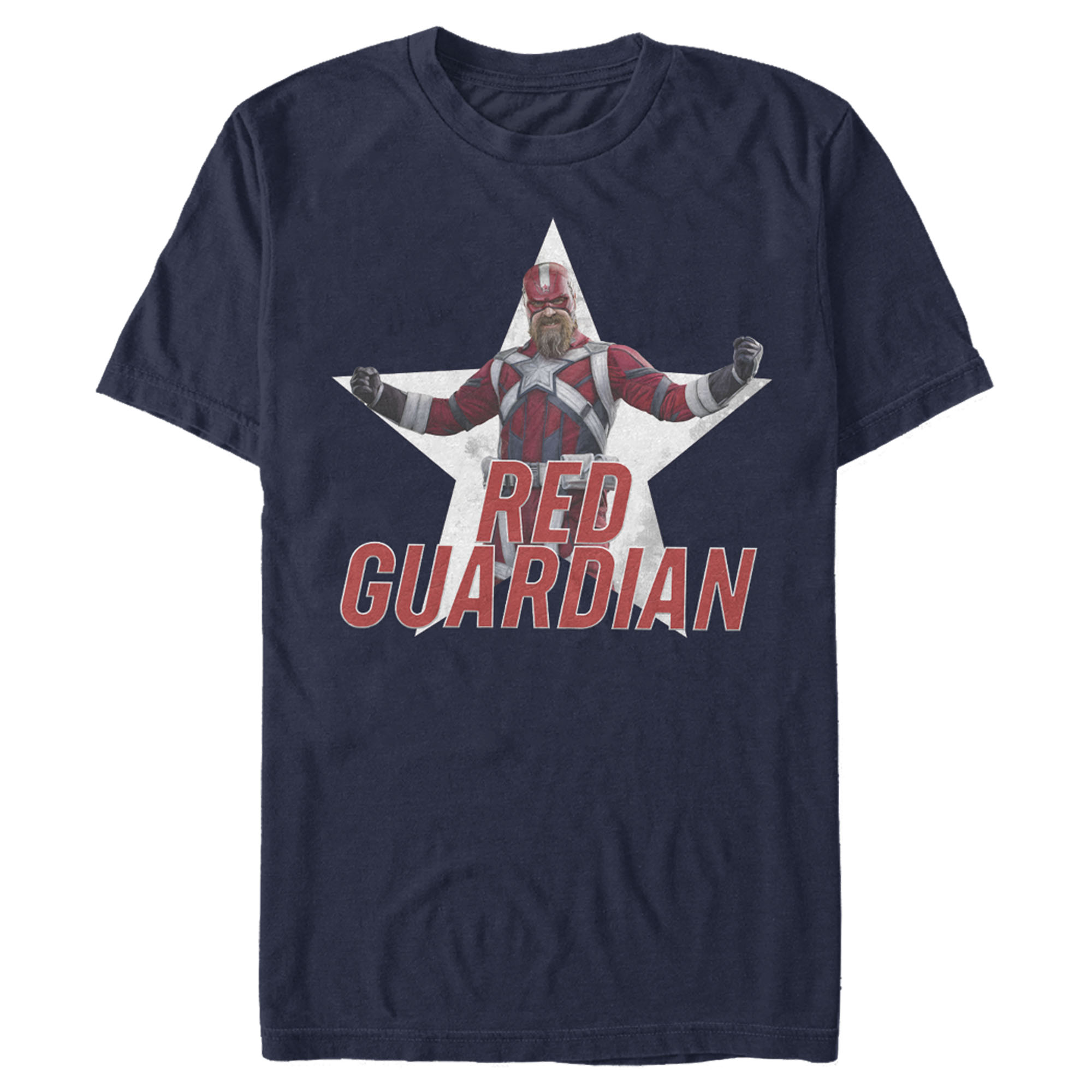 Men's Marvel Black Widow Guardian Pose Adult T-Shirt