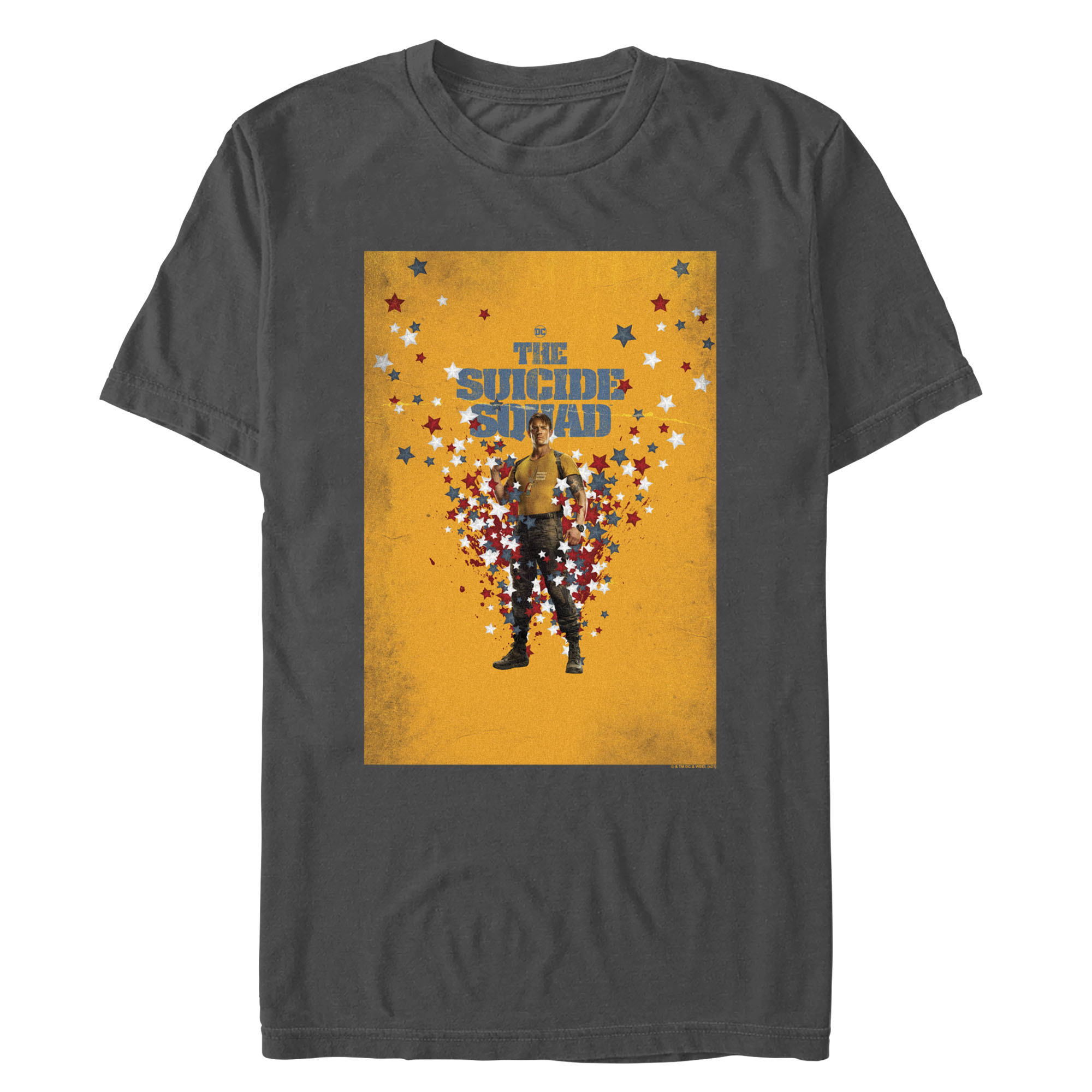 Men's The Suicide Squad Colonel Rick Flag Poster Adult T-Shirt