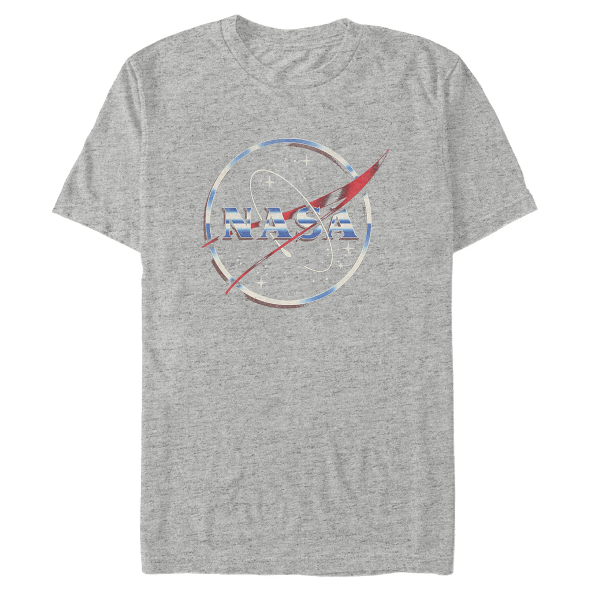 Men's NASA 80s Space Station Logo Adult T-Shirt