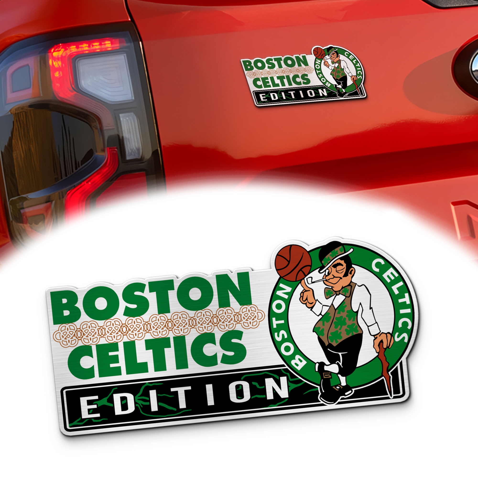 Boston Celtics Original Edition Acrylic Car Emblem