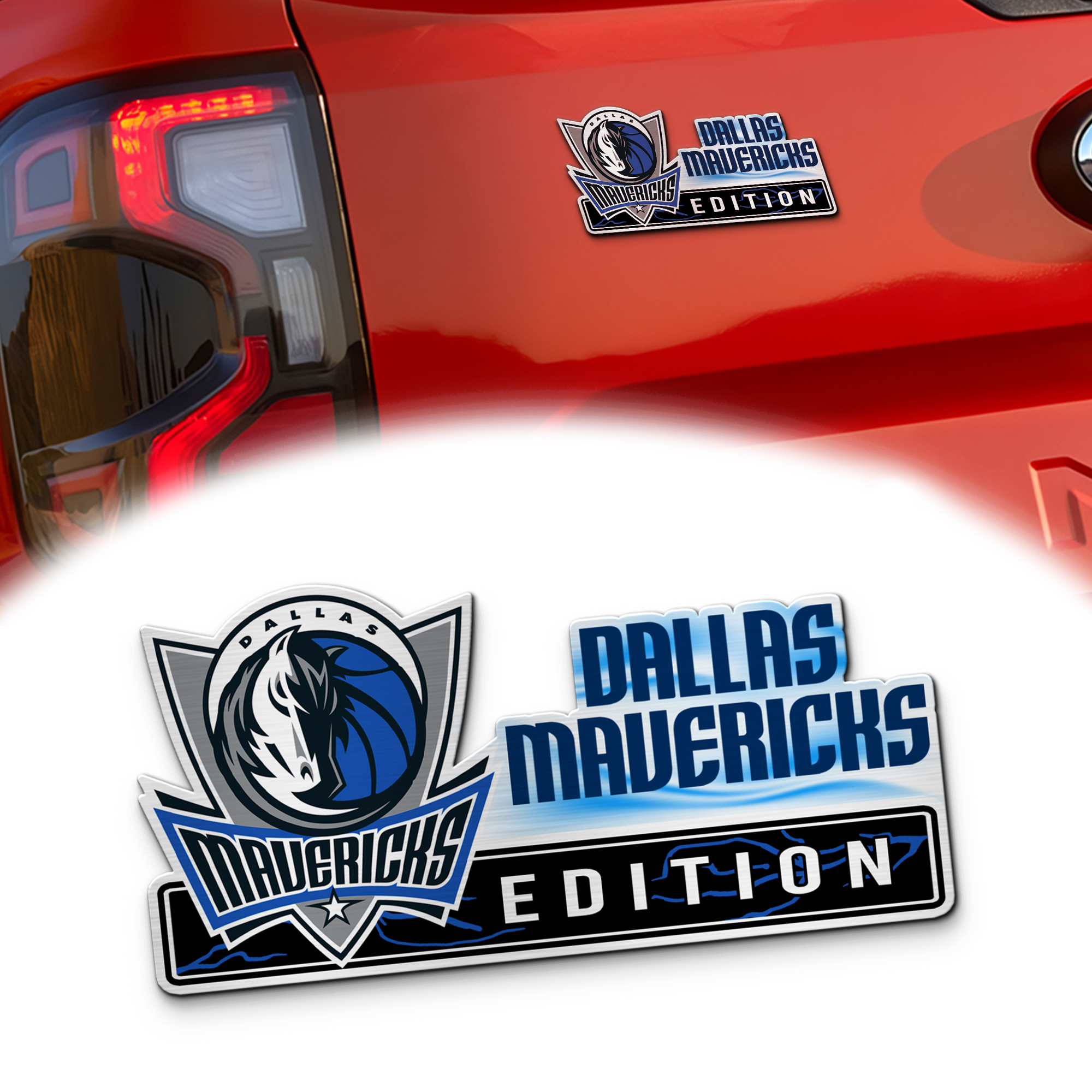 Dallas Mavericks Original Edition Acrylic Car Emblem