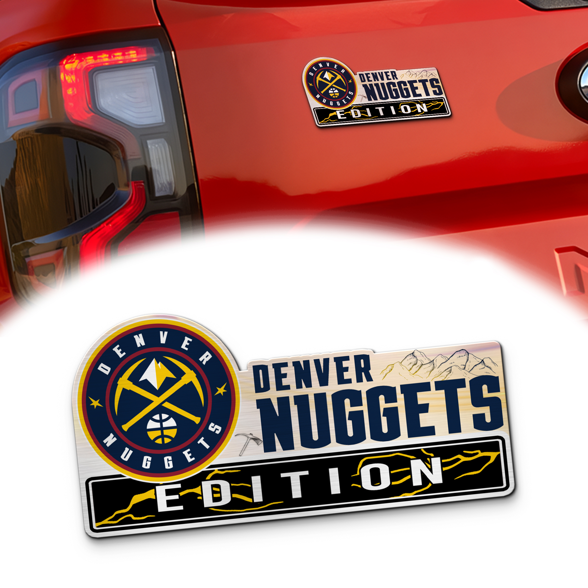 Denver Nuggets Original Edition Acrylic Car Emblem
