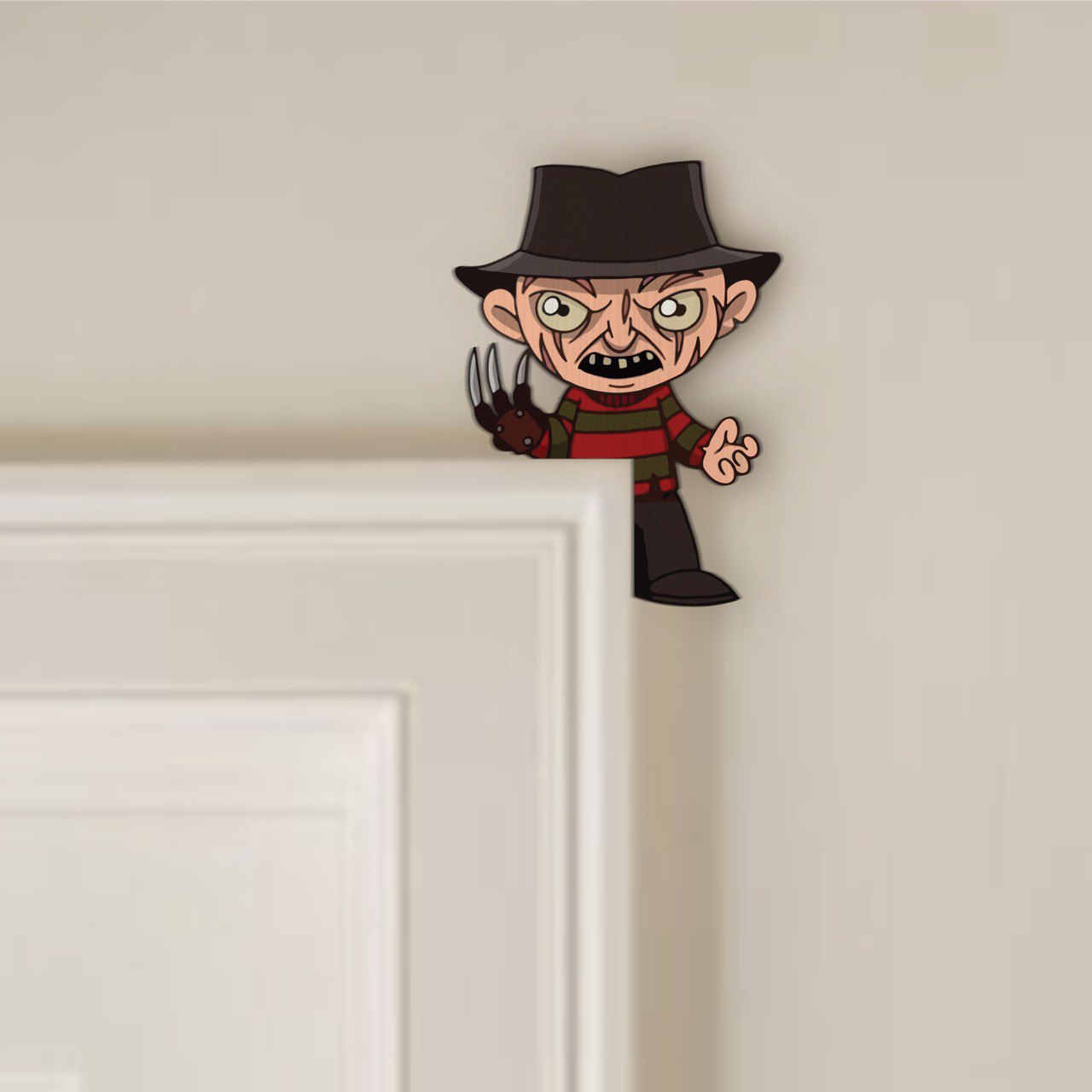Dream Creeper Peek Door Corner | Freddy Krueger | Halloween decor