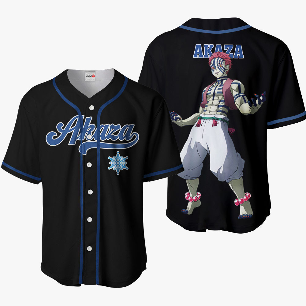 Akaza Baseball Jersey Anime