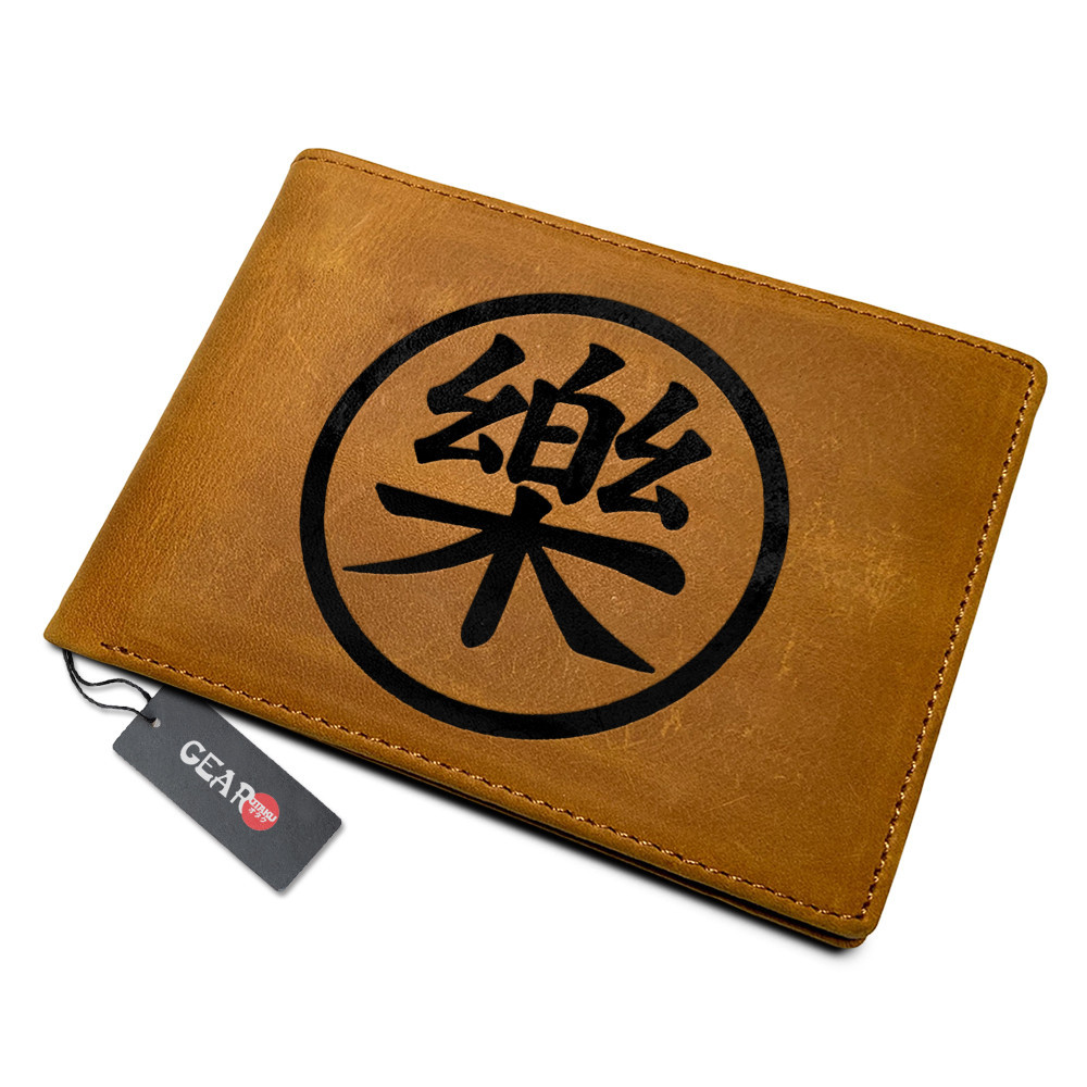 Yamcha Symbol Leather Wallet Anime Personalized