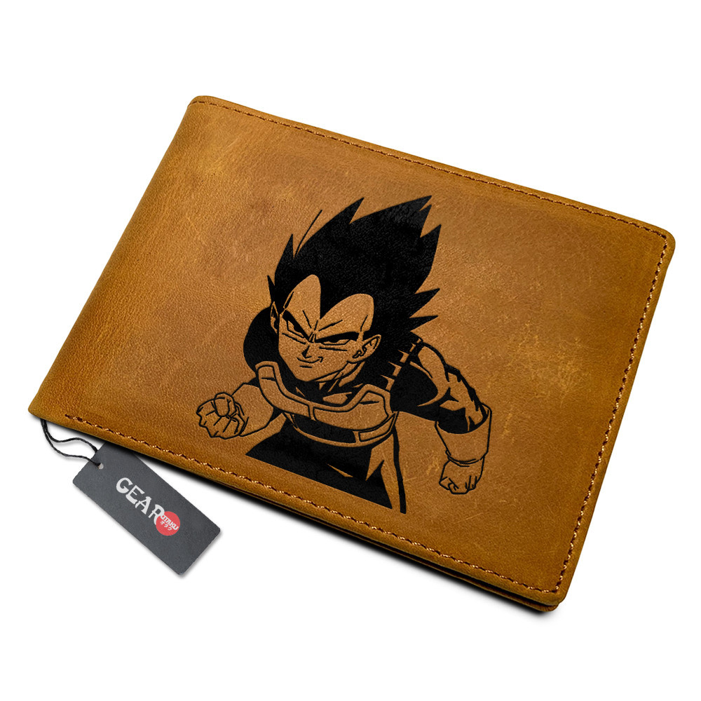 Vegeta Leather Wallet Anime Personalized